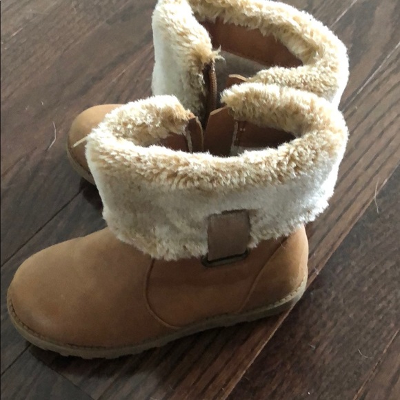 Primark | Shoes | Girls Zip Up Boots With Faux Fur | Poshmark